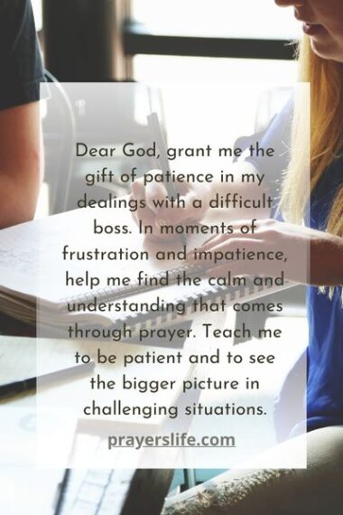 28 Powerful Prayers For Difficult Bosses