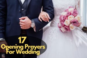 17 Best Opening Prayers For Wedding