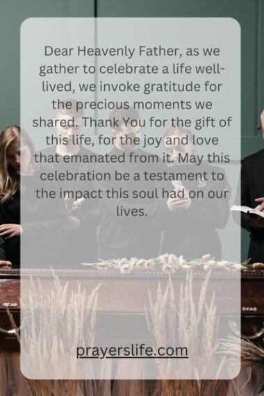 16 Awesome Opening Prayer For Celebration Of Life