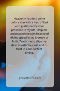 15 Prayer Points On Divine Speed With Bible Verses