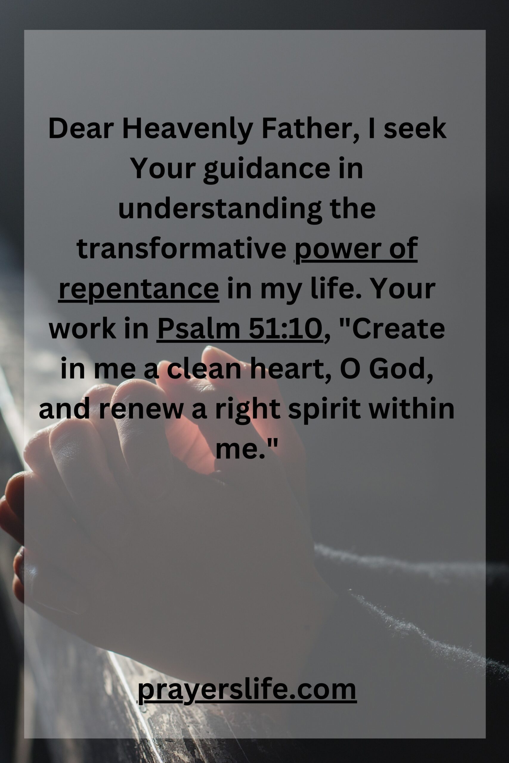 20 Effective Prayer For Repentance And Restoration