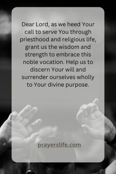 16 Powerful Prayer For Vocations To The Priesthood And Religious Life