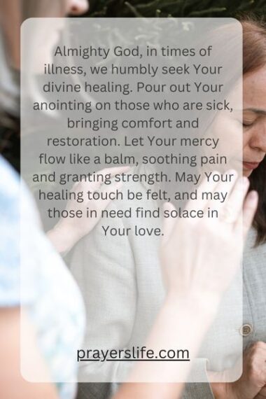 25 Powerful Prayer For Anointing Of The Sick