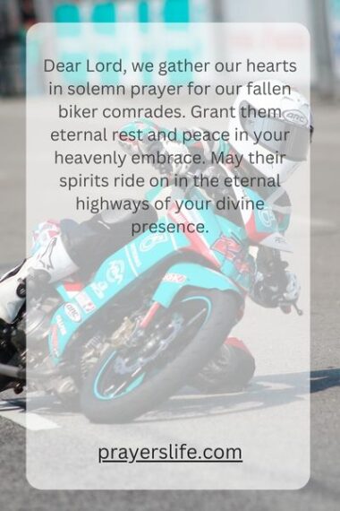 15 Effective Bikers Prayers For Fallen Biker