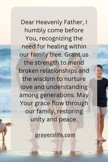 20 Effective Prayer For Healing The Family Tree