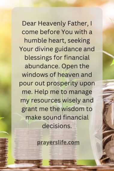 21 Effective Prayers For Prosperity And Financial Release
