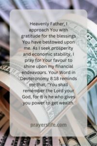 20 Powerful Prayers For Money And Financial Breakthrough