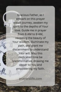 15 Powerful Prayer Watch 6am To 9am