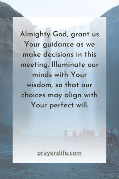 17 Powerful Short Opening Prayers For Meeting