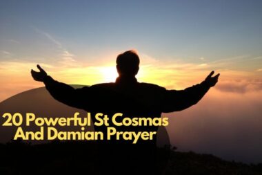 20 Powerful St Cosmas And Damian Prayer