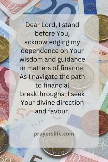 20 Powerful Prayers For Money And Financial Breakthrough