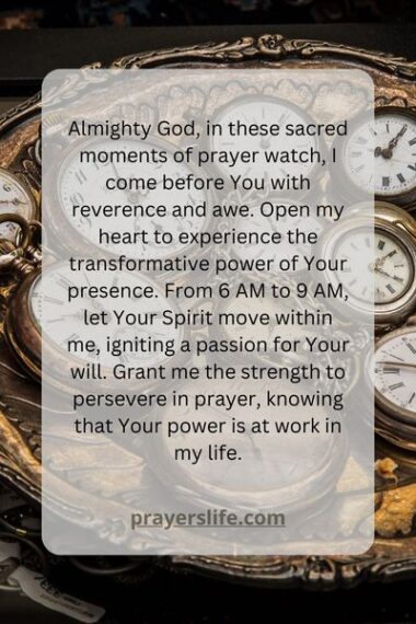 15 Powerful Prayer Watch 6am To 9am