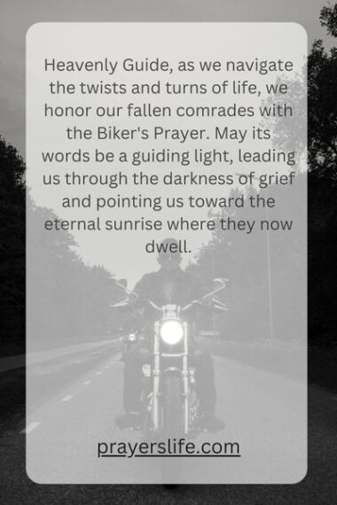15 Effective Bikers Prayers For Fallen Biker