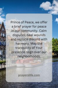 22 Short Prayer For The Community