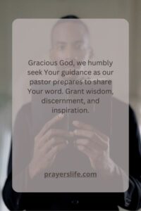 18 Powerful Pastoral Prayer Before Sermon With Examples