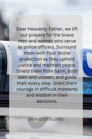 20 Effective Catholic Prayer For Police Officers
