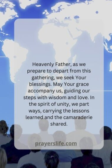 25 Uplifting Closing Prayer For Meetings