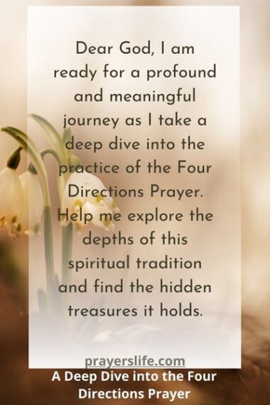 27 Powerful Calling In The Four Directions Prayer