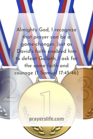 20 Powerful Prayers To Win A Game