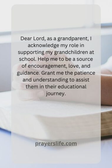 20 Heartfelt Prayer For Grandchildren In School