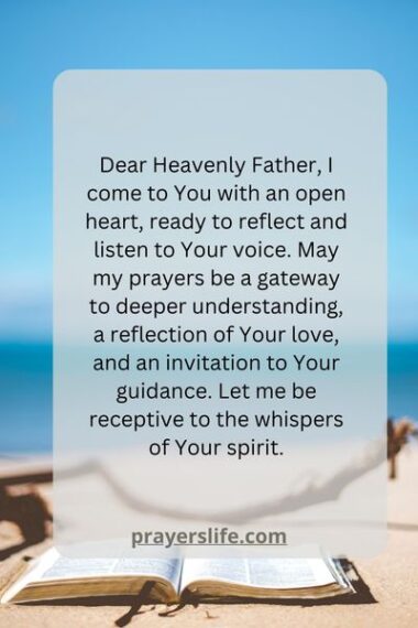 30 Inspiring Prayers On Hearing The Voice Of God