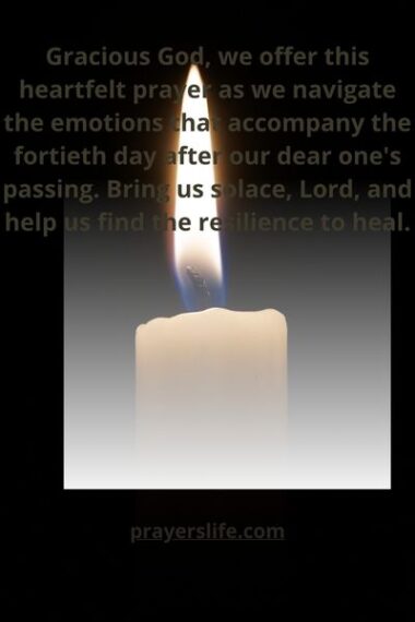 19 Best Prayer For Forty Days After Death