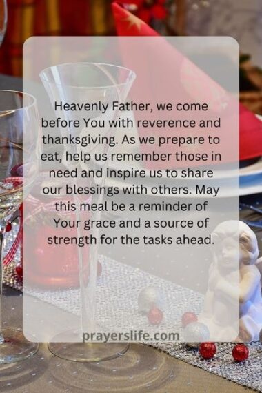 15 Powerful Prayers To Say Before Eating