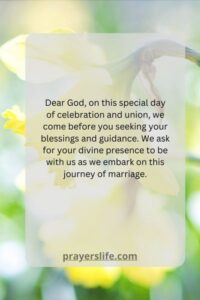 17 Effective Opening Wedding Prayers