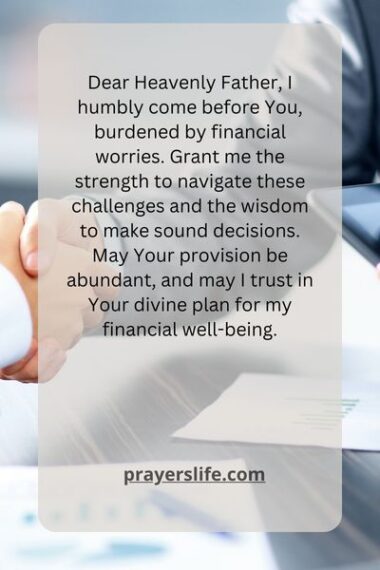 22 Effective Prayers For Financial Worries