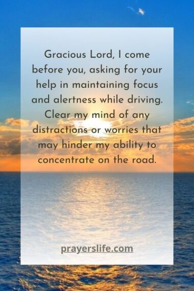 18 Prayer For A New Driver To Serve And To Protect