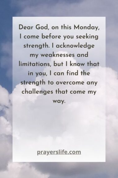 Effective Monday Blessings And Prayers