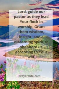 21 Powerful Pastoral Prayers For Worship