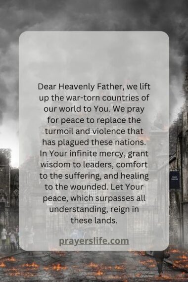 23 Powerful Prayers For War-Torn Countries