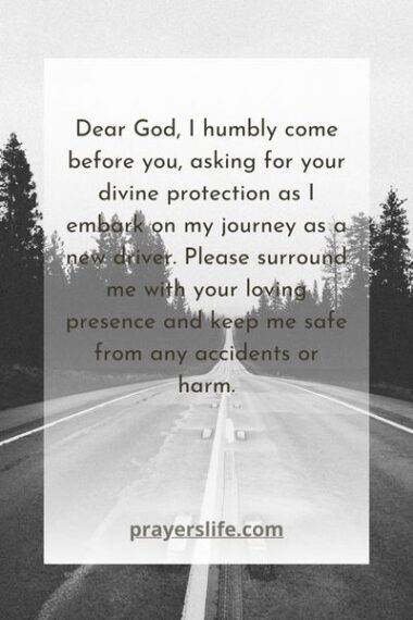 18 Prayer For A New Driver To Serve And To Protect