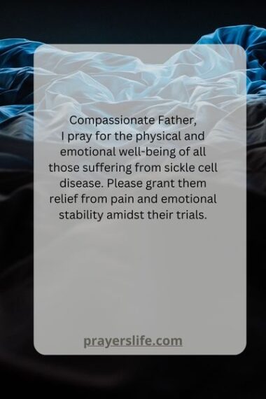 19 Amazing Prayers For Sickle Cell Patients