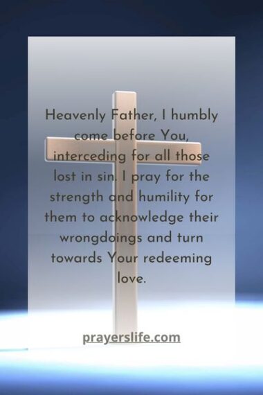 19 Powerful Prayer For Sinners To Repent