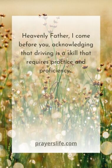 18 Prayer For A New Driver To Serve And To Protect
