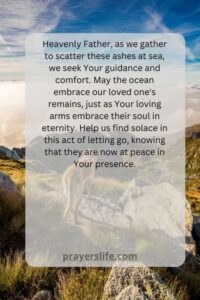 20 Effective Prayers For Spreading Ashes At Sea