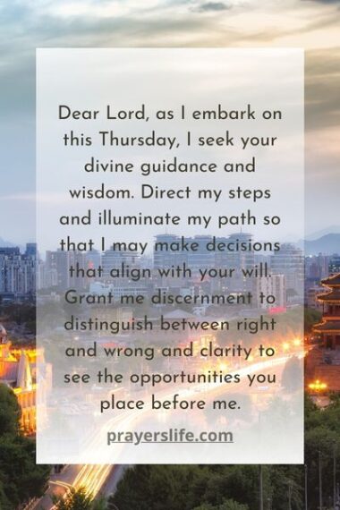 18 Effective Thursday Blessings And Prayers