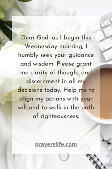 18 Amazing Wednesday Morning Prayers And Blessings