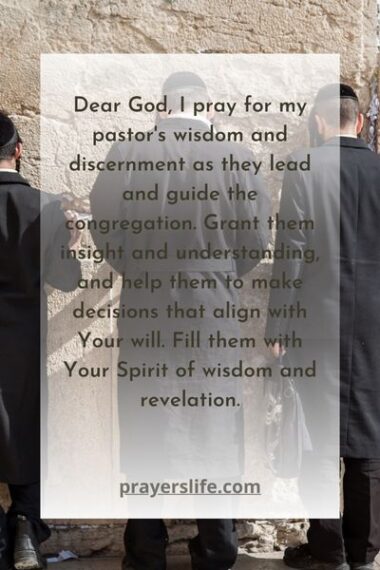 18 Effective Prayer For Pastor After Preaching