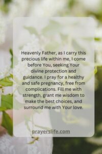 17 Strengthening Prayers For A Pregnant Woman