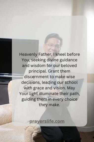 20 Powerful Prayer For A Principal