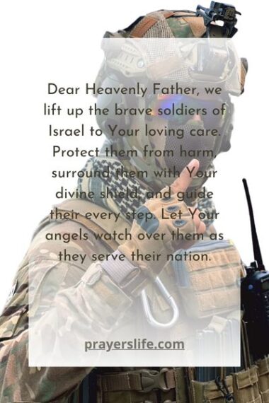 19 Best Prayer For The Soldiers Of Israel