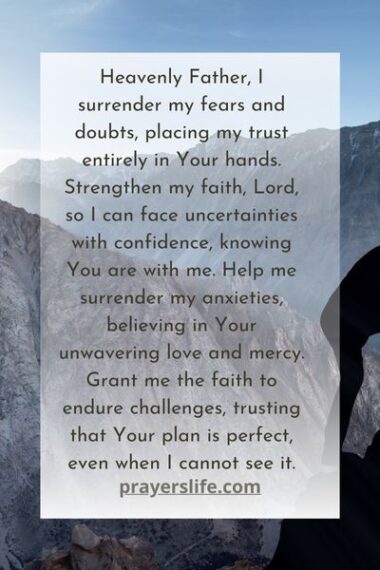 17 Great Prayers To Surrender To God