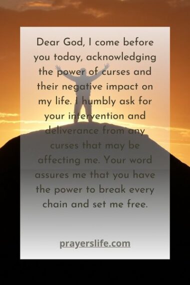 18 Effective How To Break A Curse Prayer