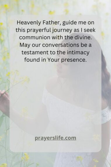 23 Effective Prayer For God's Presence