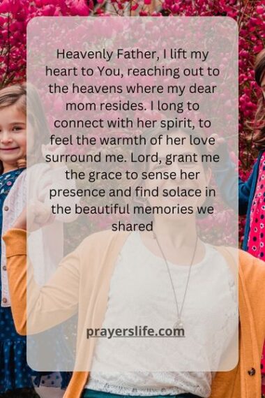19 Powerful Prayer For My Mom In Heaven