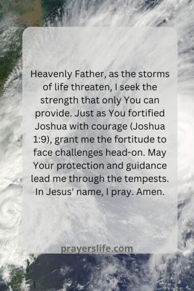 27 Effective Prayers For Protection From Storms