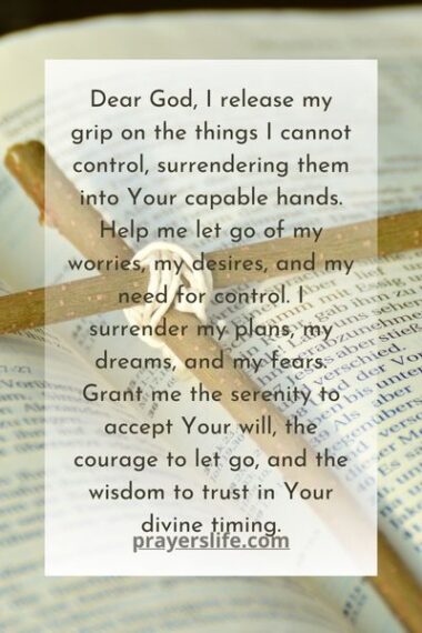 17 Great Prayers To Surrender To God